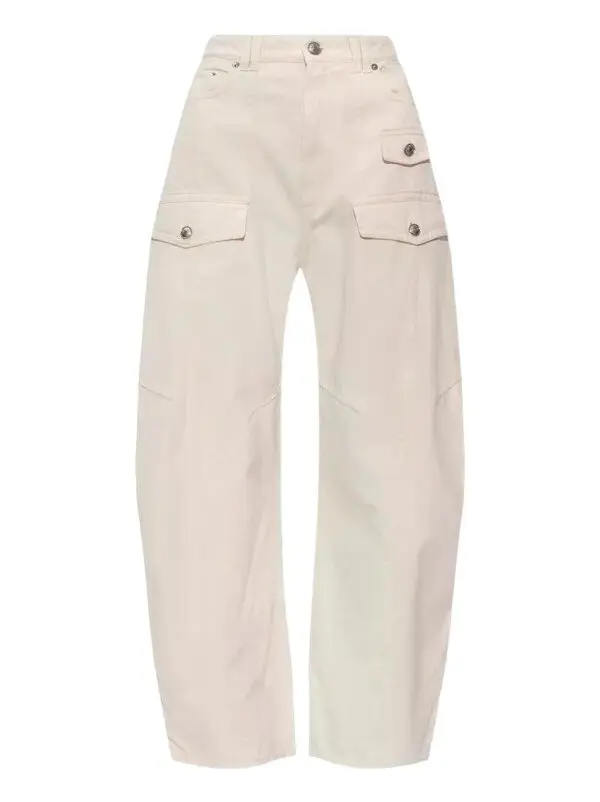 Sportmax Cargo Pocket Jeans - Neutrals