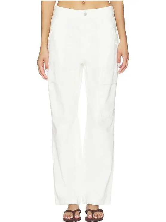 Sanctuary Boyfriend Utility Pant - White
