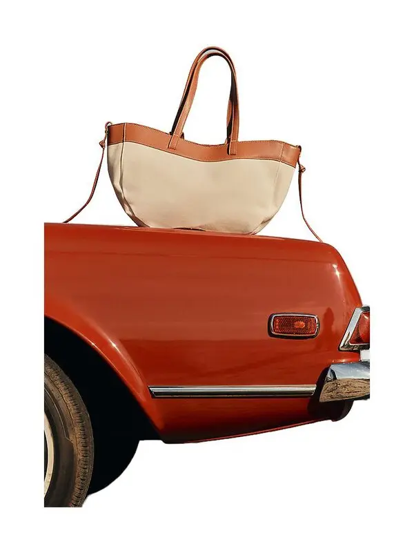 AOTA Canvas Tote Bag - Brown