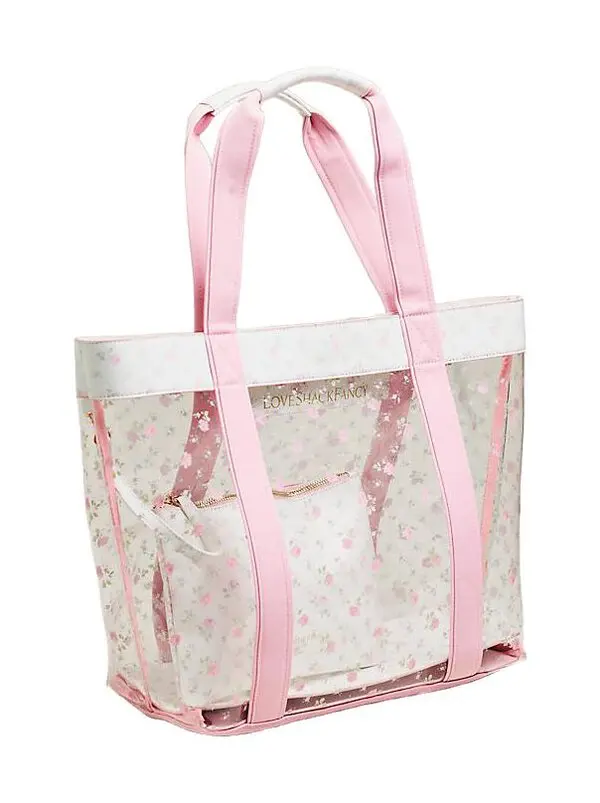LoveShackFancy Marjorie Tote Bag - Sunwashed Ivory