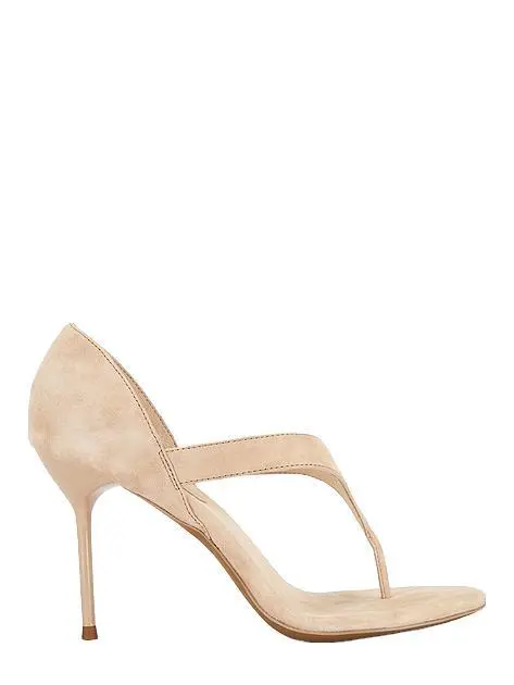 Jeffrey Campbell Rhian Sandal - Light Beige Suede