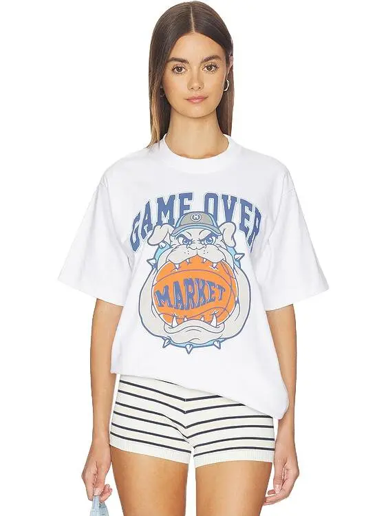 MARKET Game Over T-shirt - White