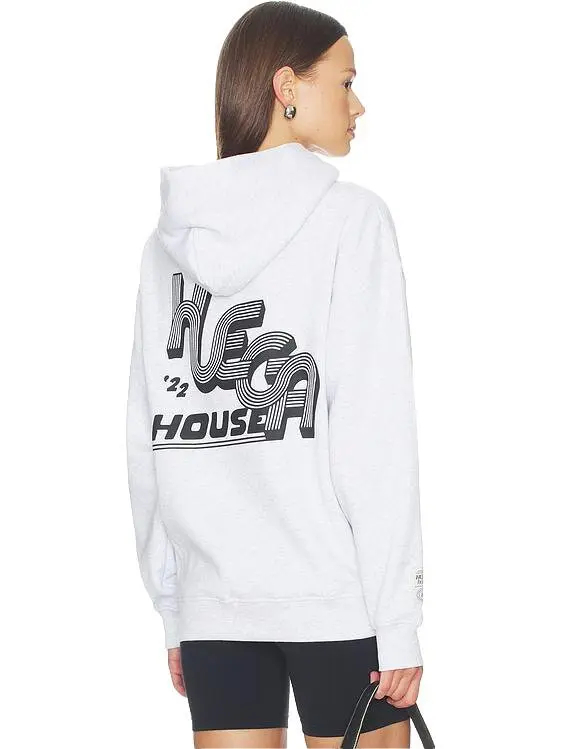 HUEGA HOUSE Track Hoodie - Heather Grey