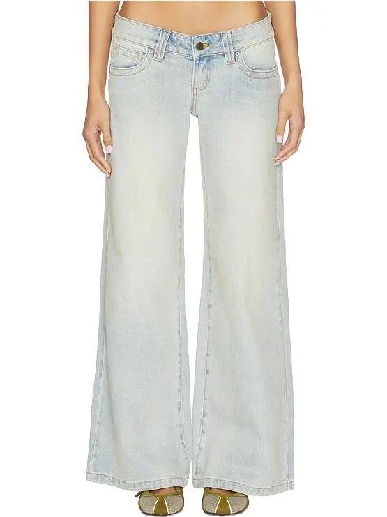 Abrand Denim 00 Wide Leg Jeans - Janet