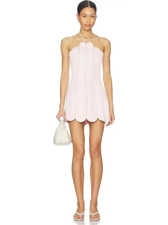 Azulu Lenny Mini Dress - Ballet Pink