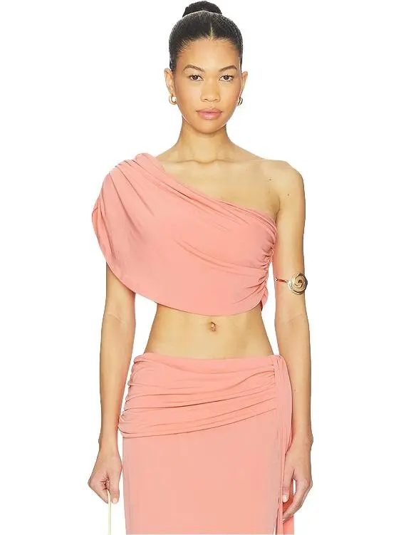 BANANHOT Fernanda Top - Peach Pink