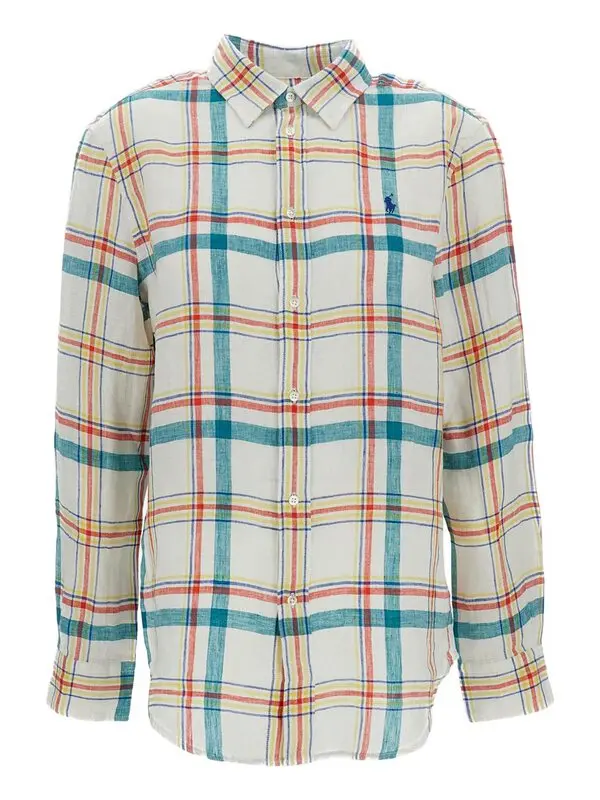 Polo Ralph Lauren Linen Check Shirt - Multicolor