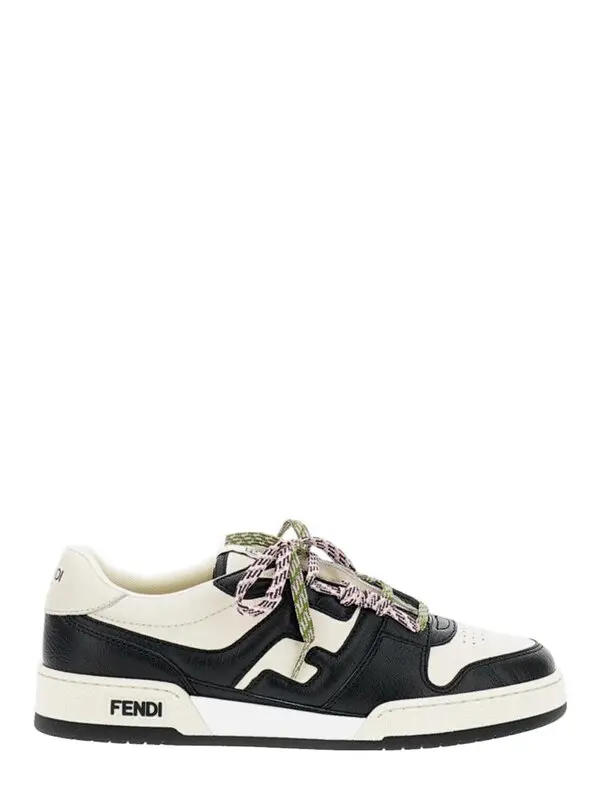 Fendi Leather Sneakers - Multicolore