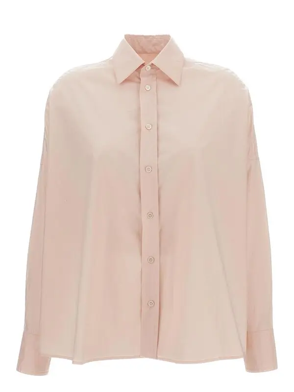 Plan C Cotton Shirt - Rose