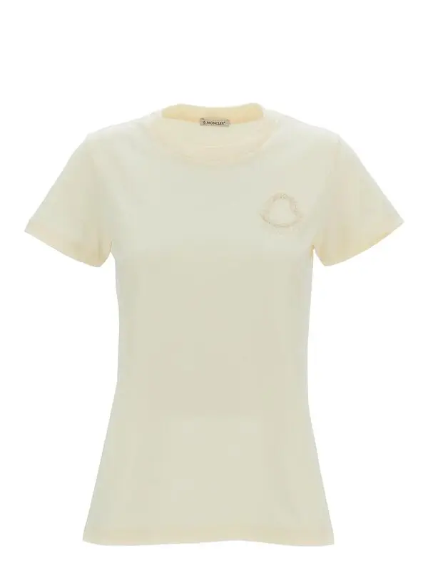 Moncler Short-sleeve T-shirt - White