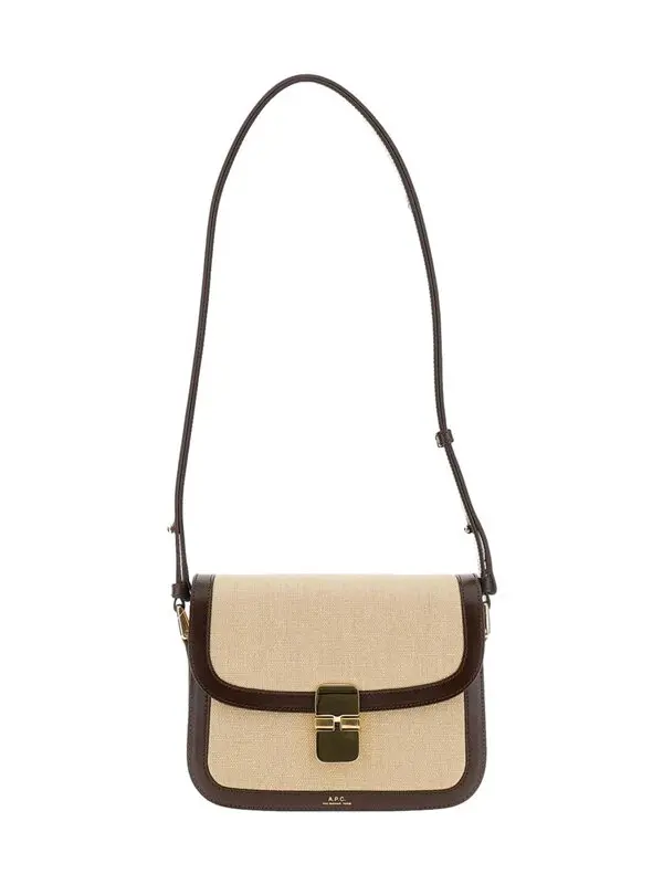 A.p.c. Small Grace Bag - Beige