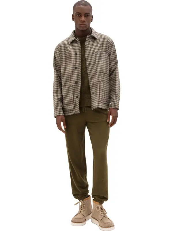 Johnstons Of Elgin Weavers Jacket - Green