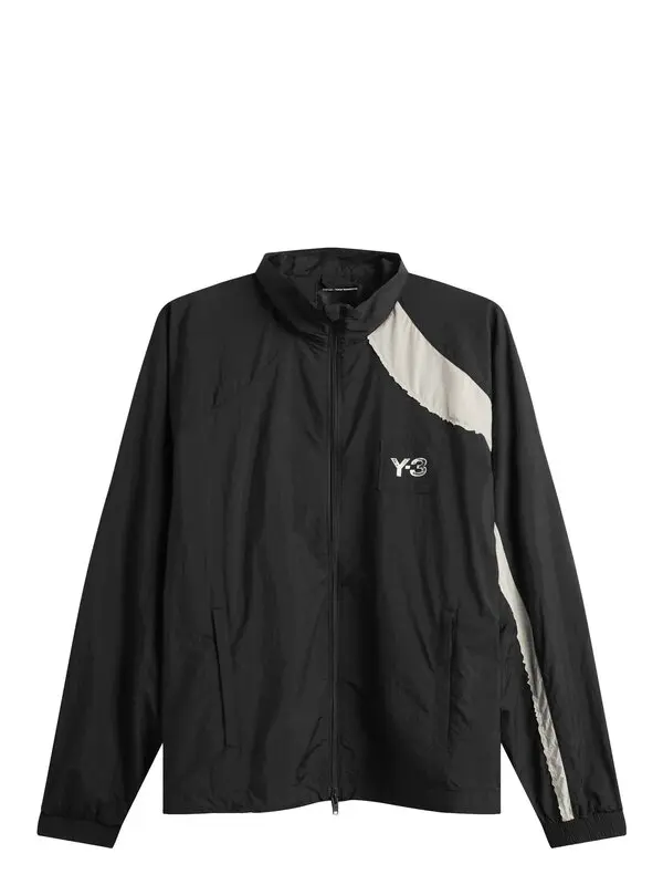 Y3 Logo Track Jacket - Black
