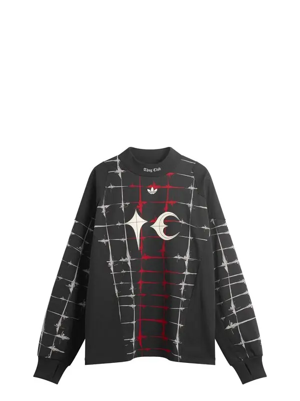 Adidas X Thug Club Goalie Long Sleeve Top - Black