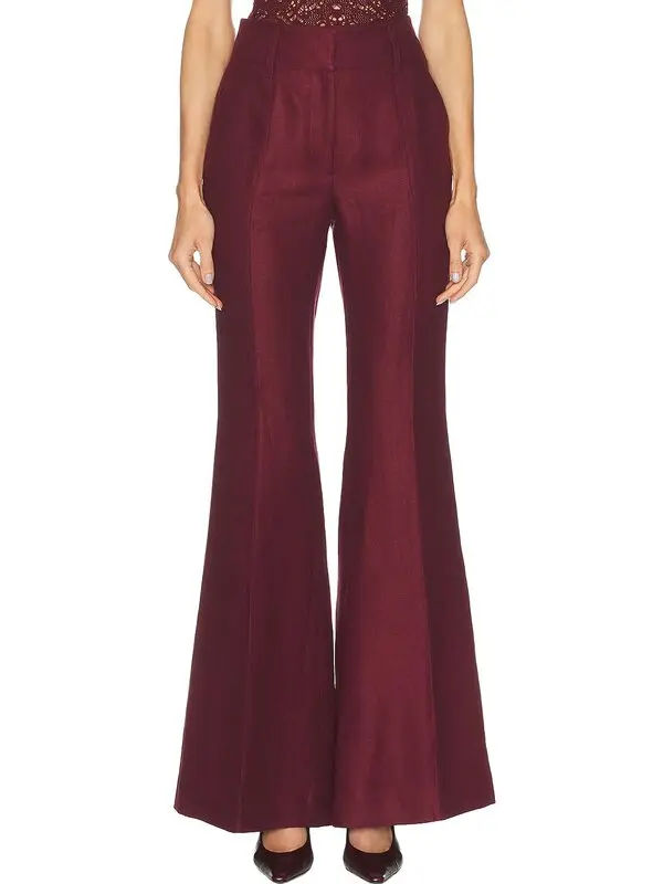 Gabriela Hearst Rhein Pant - Bordeaux