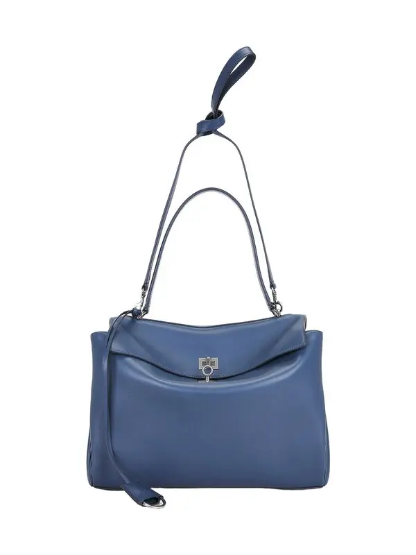 Balenciaga Rodeo Medium Top Handle Bag - Faded Dark Blue