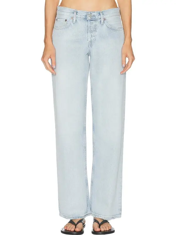 AGOLDE Low Rise Loose Jeans - Amplify