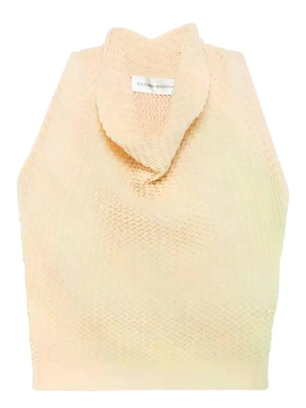 Victoria Beckham Sleeveless Knit Top - Neutrals