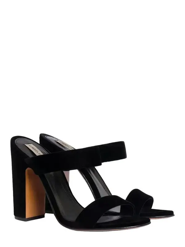 Alberta Ferretti Block-heel Strap Sandals - Black