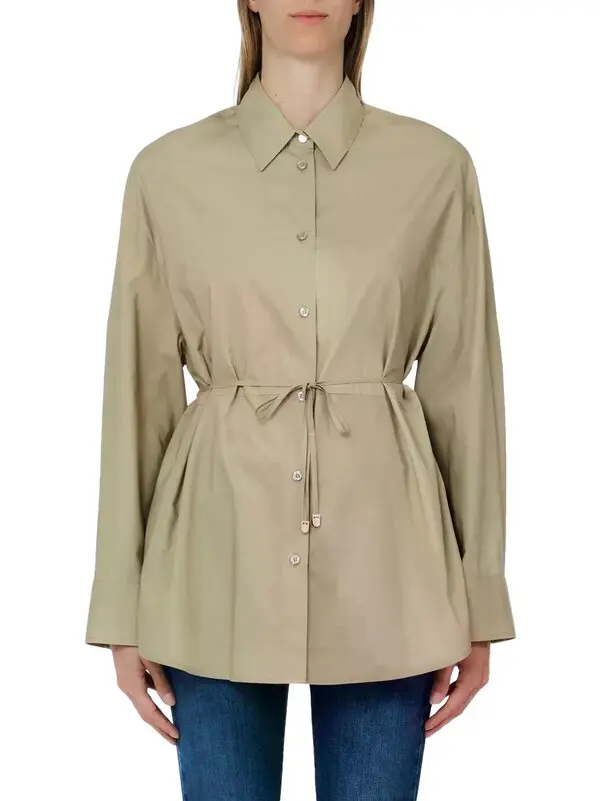 Liu Jo Drawstring Shirt - Neutrals