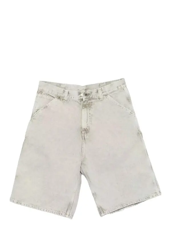 Carhartt Work In Progress Single Knee Denim Shorts - Neutrals