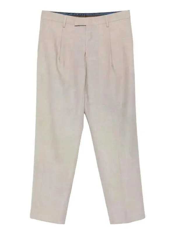 GREYED Albert Pleated Trousers - Neutrals