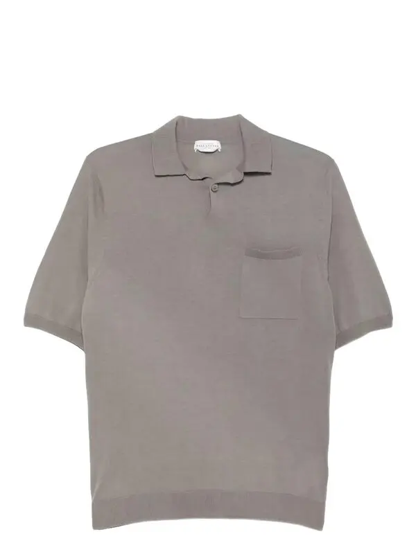 BALLANTYNE Chest-pocket T-shirt - Grey