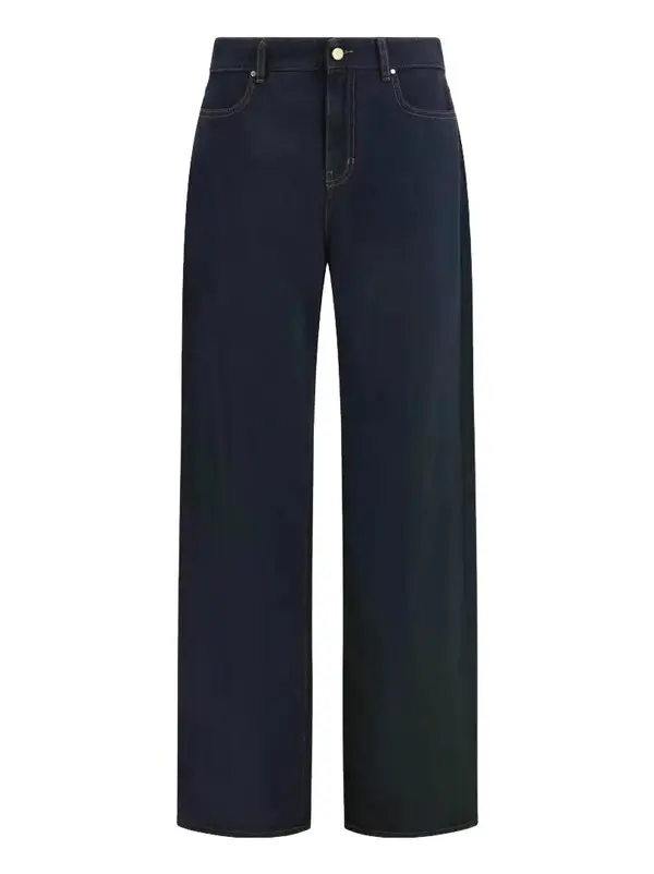 Max Mara Five-pocket Straight Leg Jeans - Blue
