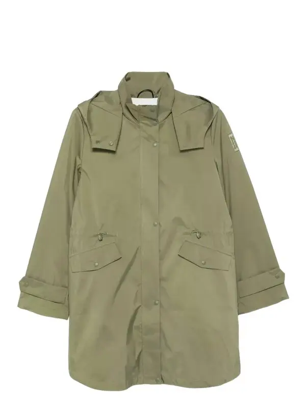 BOMBOOGIE Hooded Pocket Jacket - Green