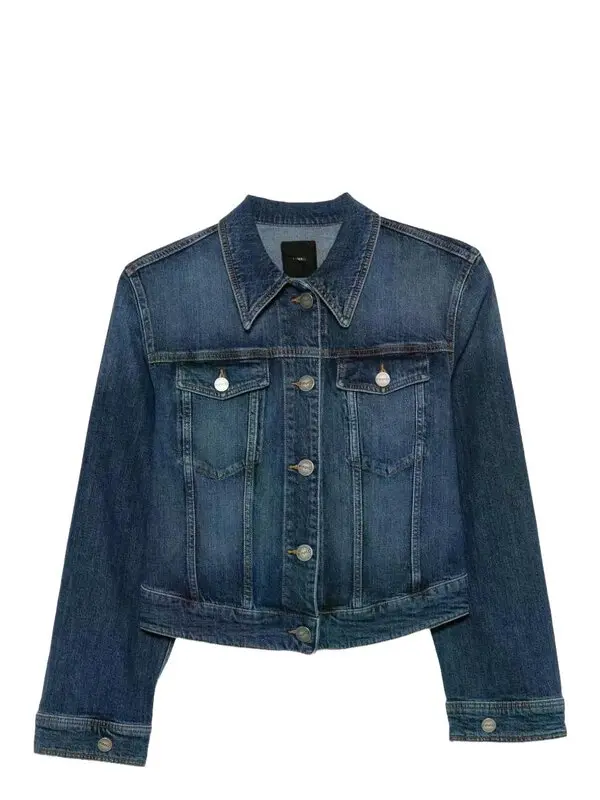 Pinko Ganimede Flap-pocket Jacket - Blue