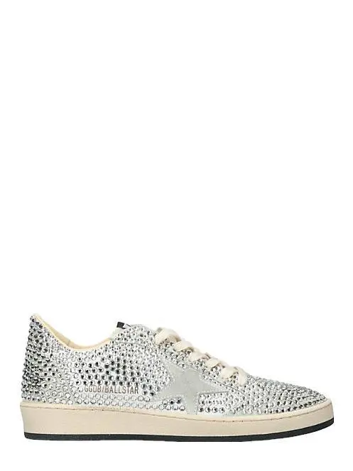 GOLDEN GOOSE Ball Star Leather Low-top Trainers - White/comb
