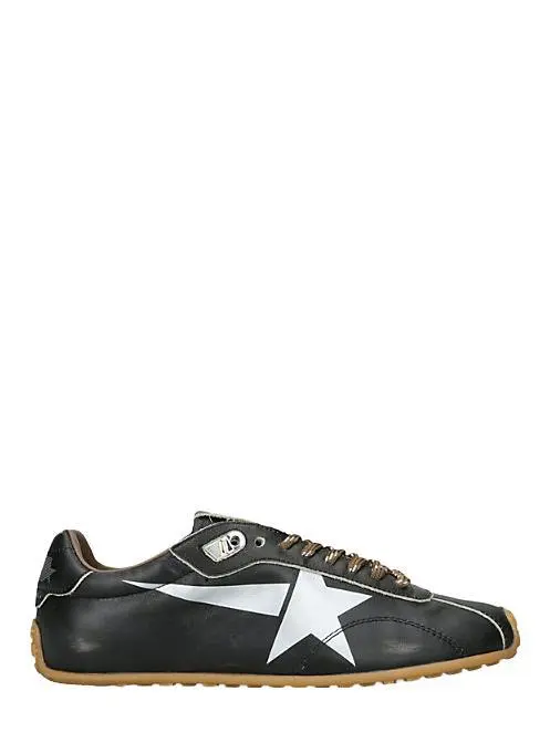GOLDEN GOOSE Marathon Speed 90179 Exclusive Leather Trainers - Blk/other