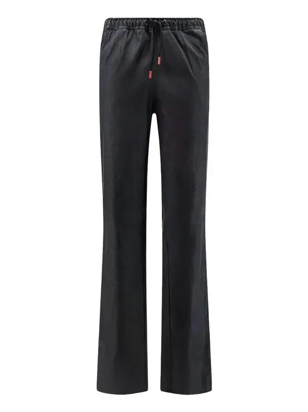 Kiton Drawstring Trousers - Black
