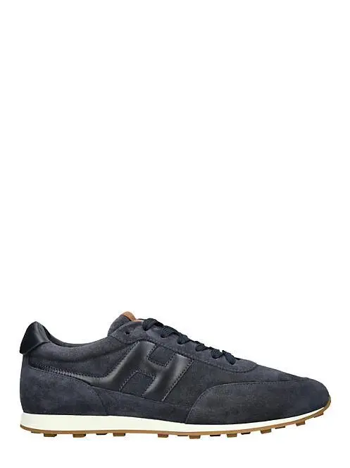 Hogan H699 Suede Trainers - Navy