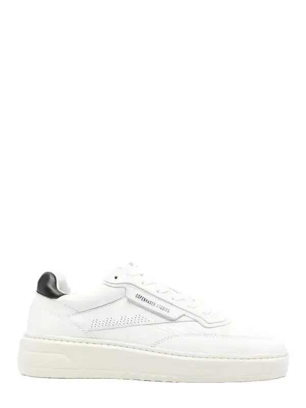 SUMMERY COPENHAGEN Round-toe Sneakers - White