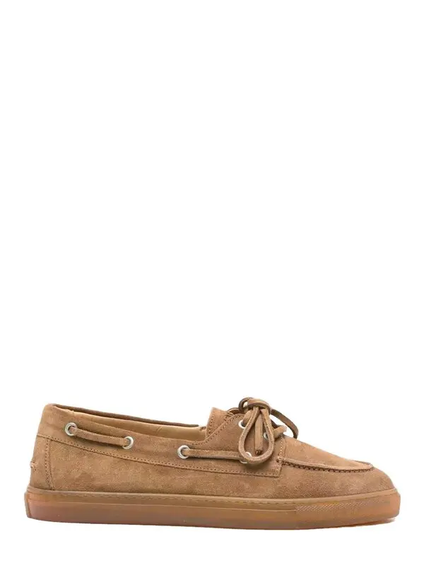 SUMMERY COPENHAGEN Lace-up Loafers - Brown