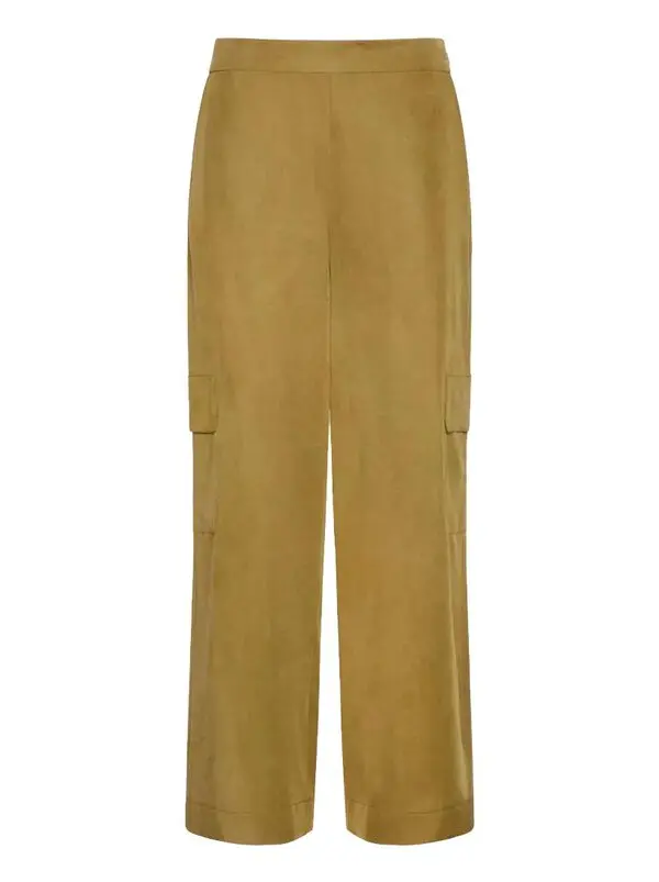 ELENA MIRO` Cargo Trousers - Green