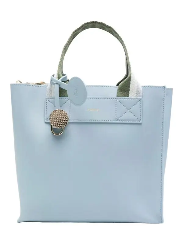 Furla Small Round-charm Tote Bag - Blue