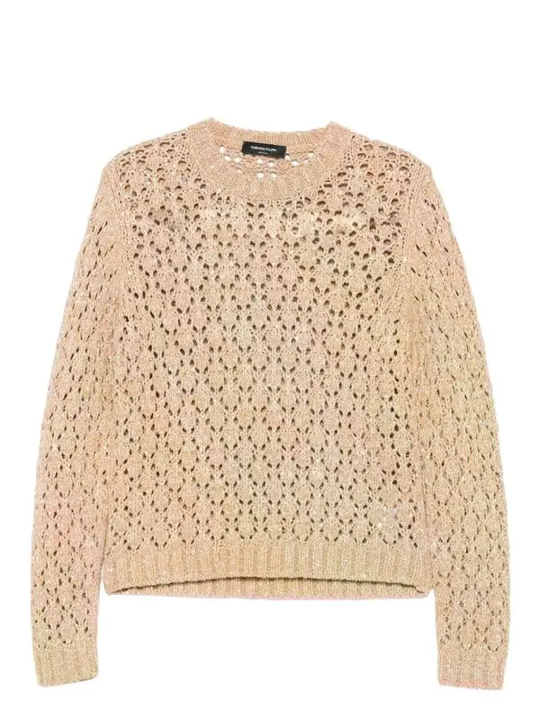 Fabiana Filippi Openwork Knit Sweater - Neutrals