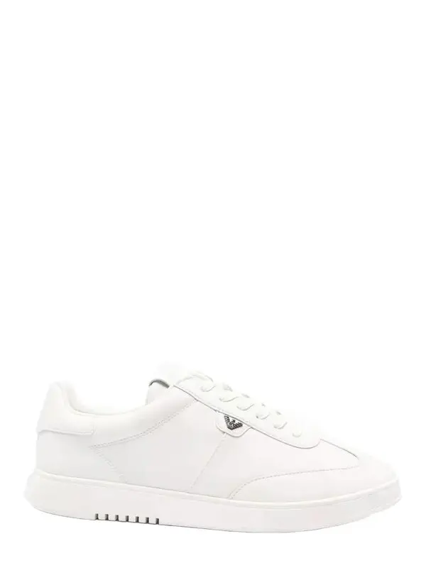 Emporio Armani Logo Sneakers - White