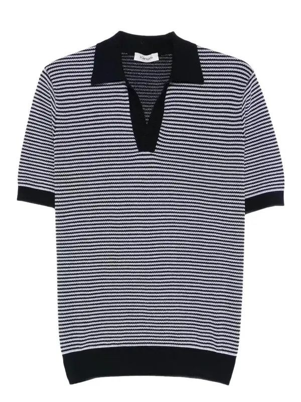KANGRA Striped T-shirt - Blue