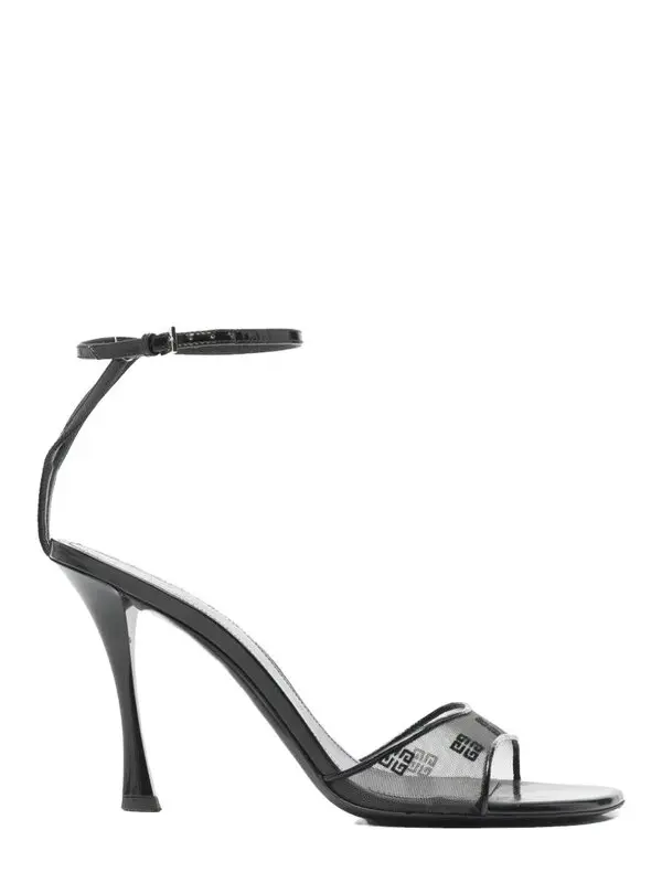 Givenchy Stitch Leather Sandals - White