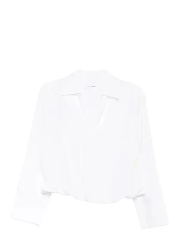 SAMSOE SAMSOE Sadaphne Long-sleeve Blouse - White