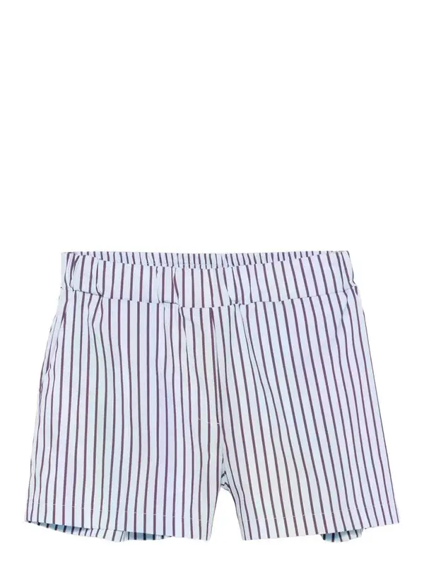 DANIELE FIESOLI Striped Shorts - Blue