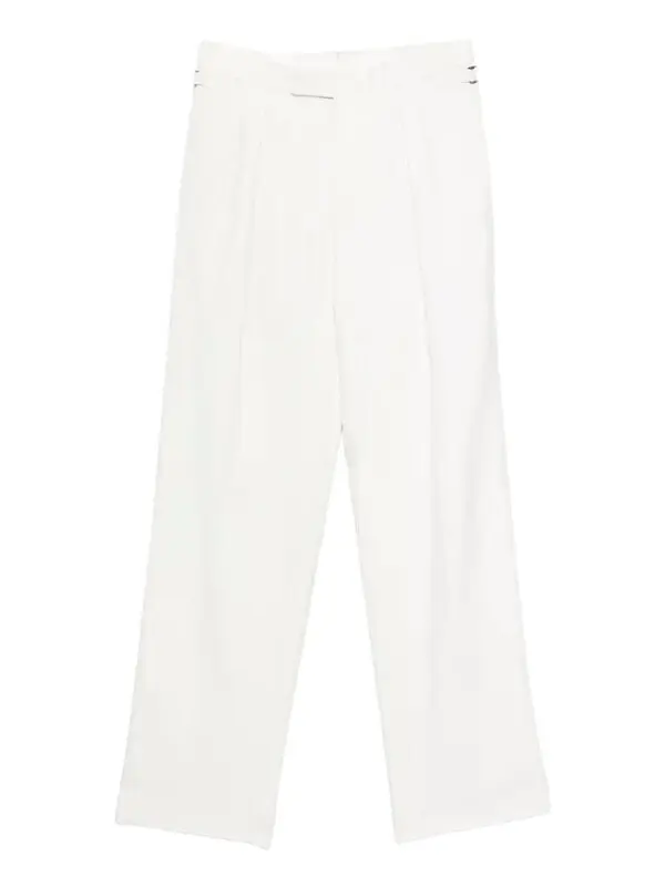 TOM FORD Pleated Trousers - Neutrals