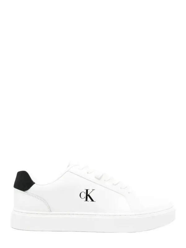 Calvin Klein Logo-detail Sneakers - White