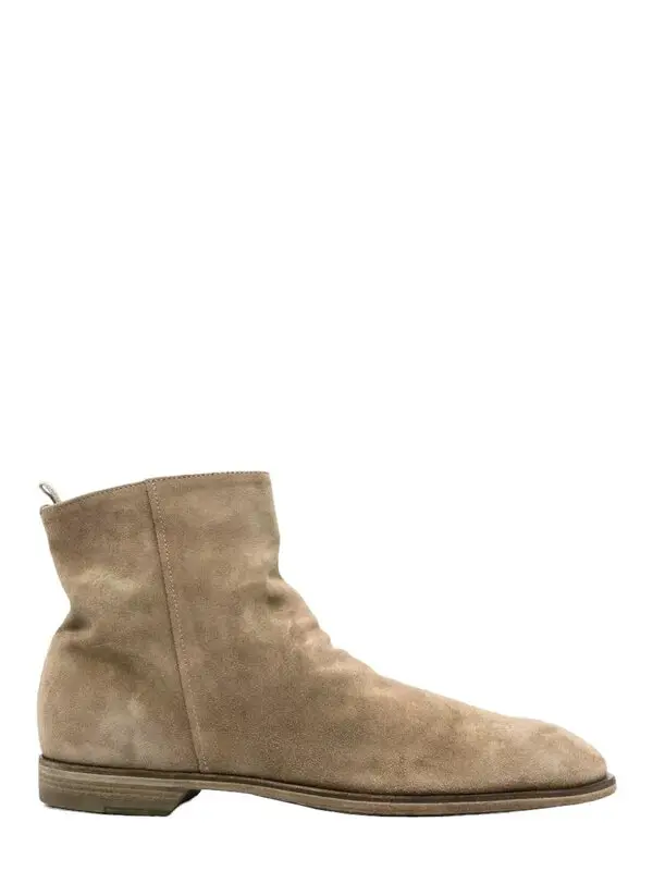 Officine Creative Zip-up Ankle Boots - Neutrals