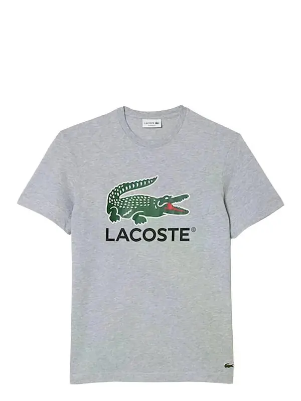 Lacoste Logo-print T-shirt - Grey