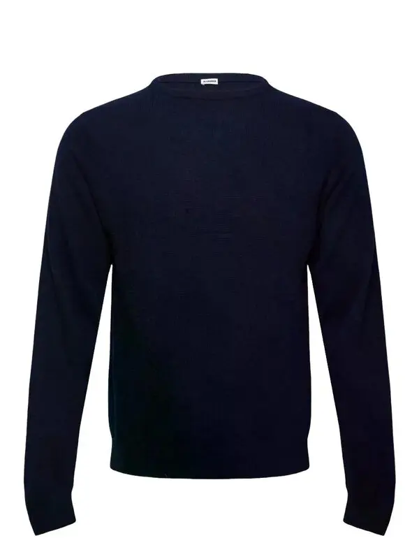 JIL SANDER Fine-knit Sweater - Blue