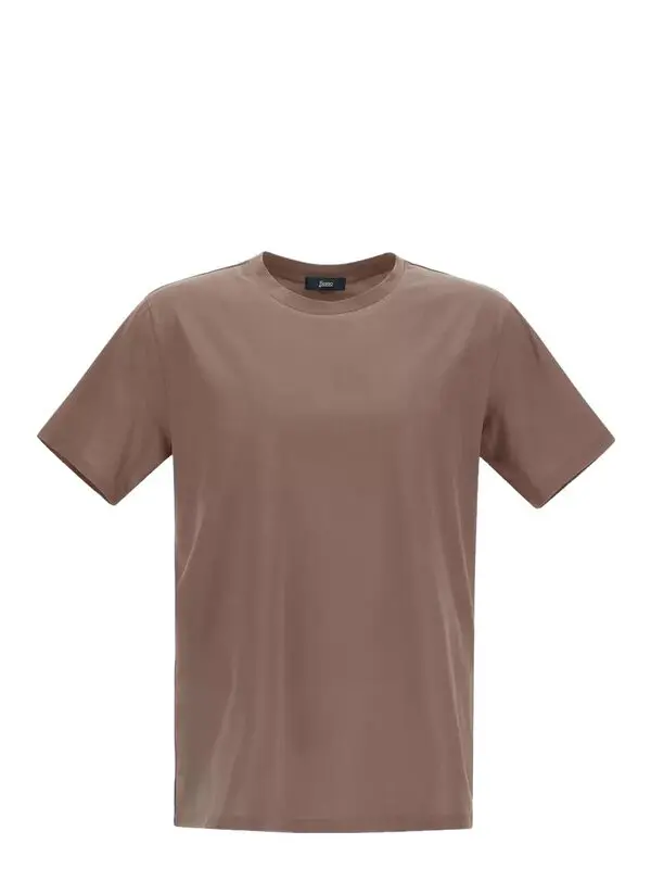 Herno Crew-neck T-shirt - Brown